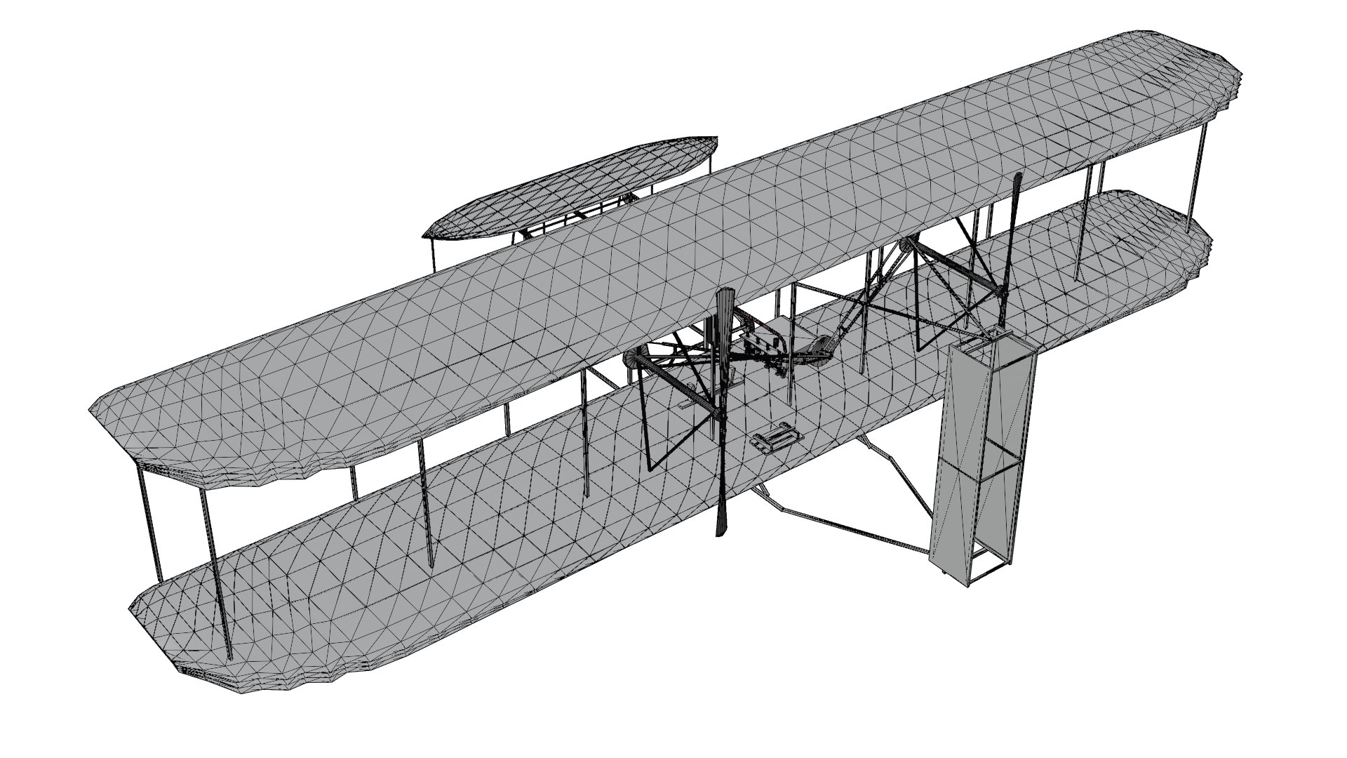 Wright Flyer 1903 3D Model - TurboSquid 2326243