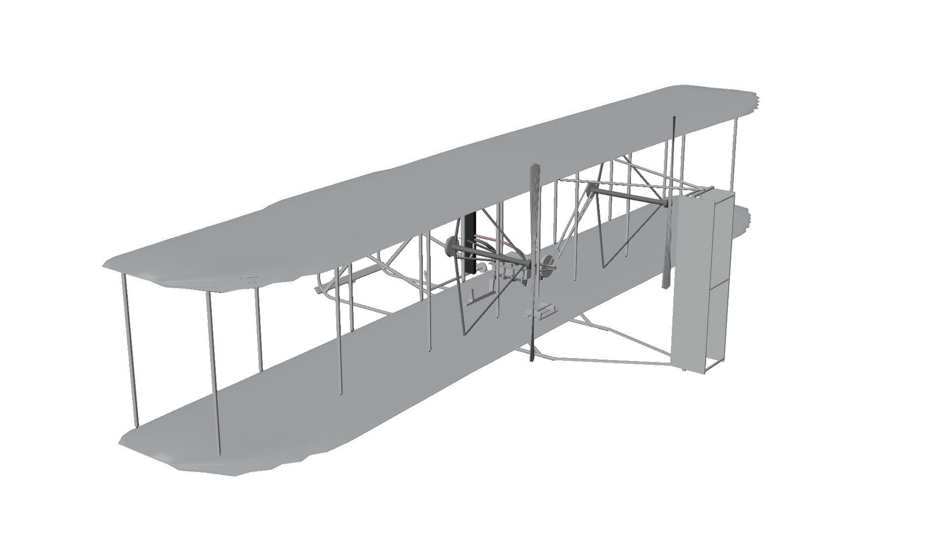Wright Flyer 1903 3D Model - TurboSquid 2326243