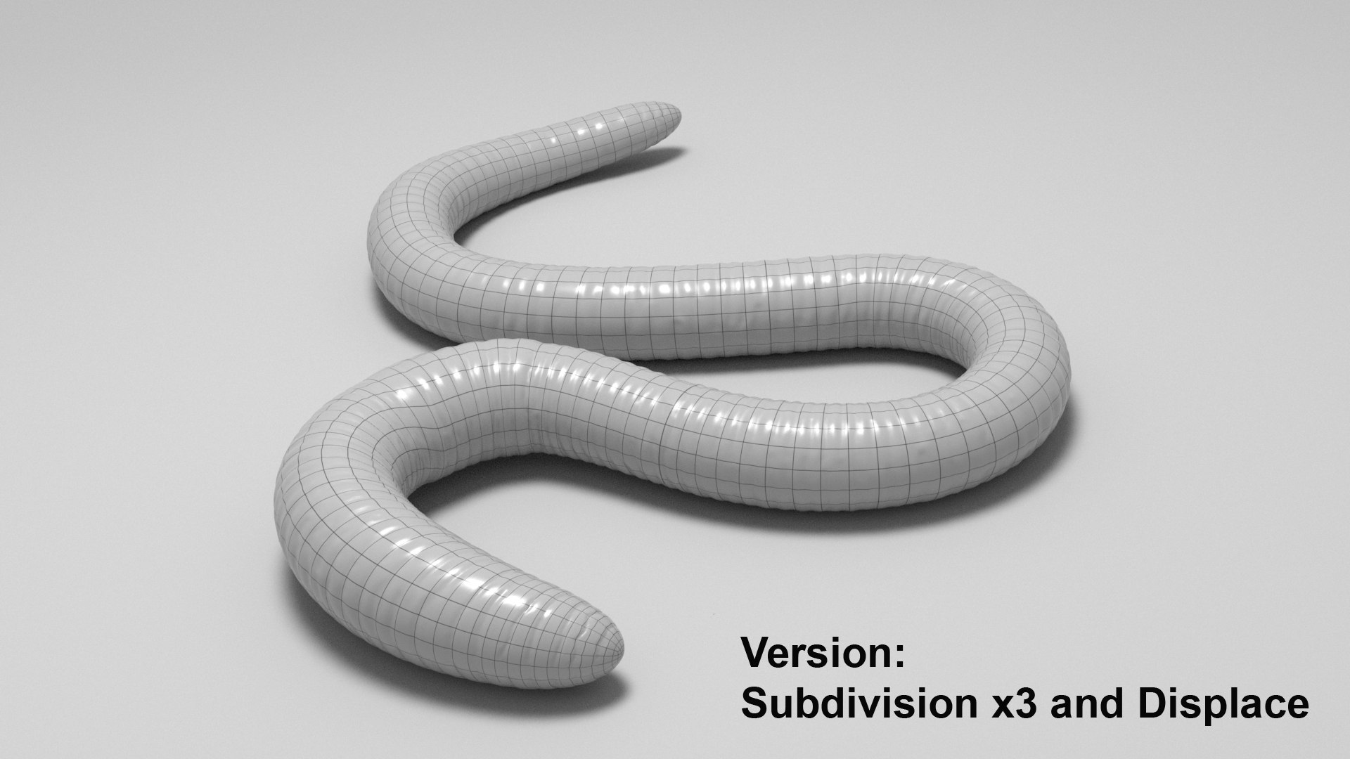 Earthworm 3D Model - TurboSquid 1986743