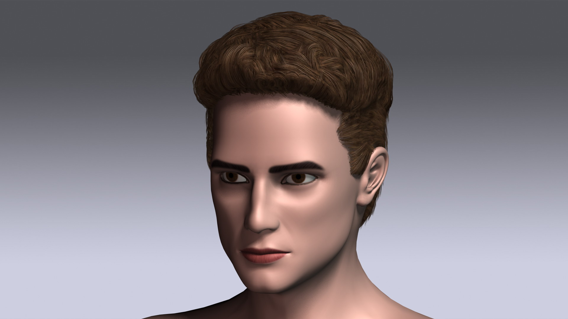 Hairstyle 42 3D - TurboSquid 2203310