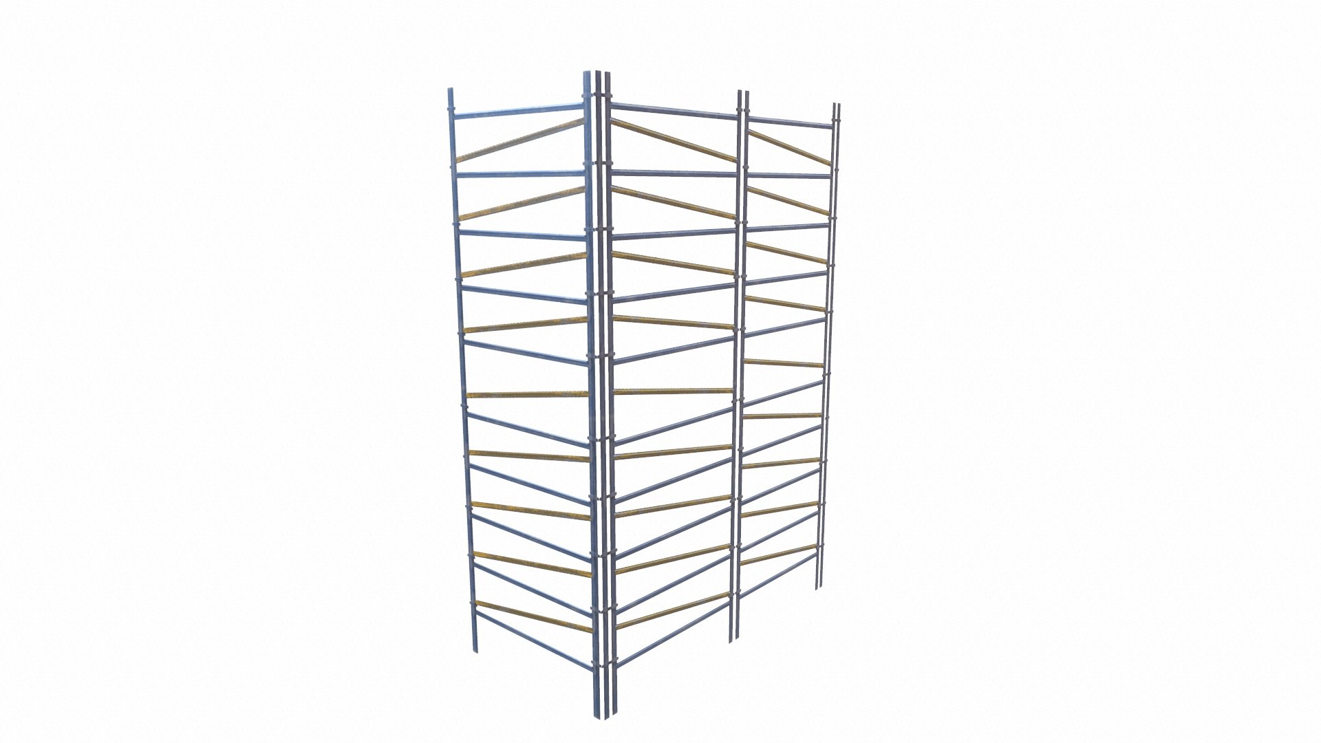 3D Model Scaffolding Low Poly - TurboSquid 2330267