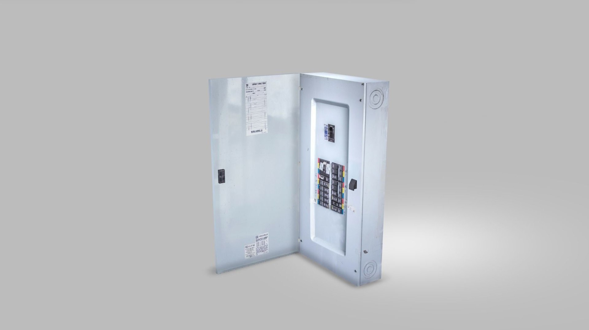 Consumer Unit 3D Model - TurboSquid 1362377