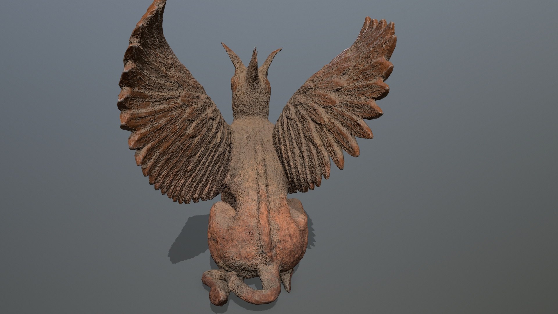 Statue Creature 3D Model - TurboSquid 2054429