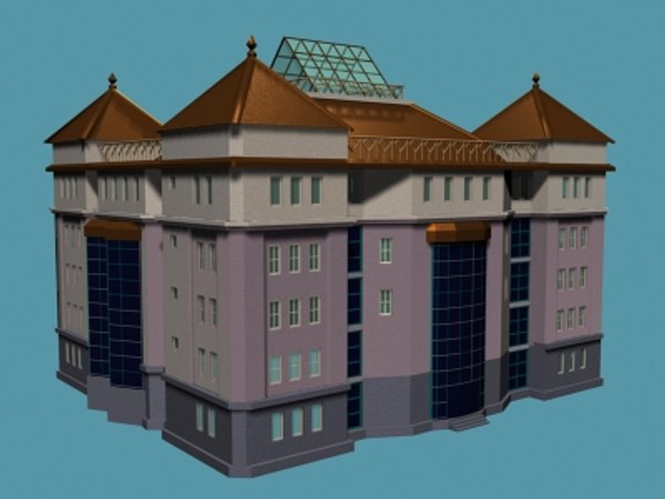 3D 3ds Max building architecture house