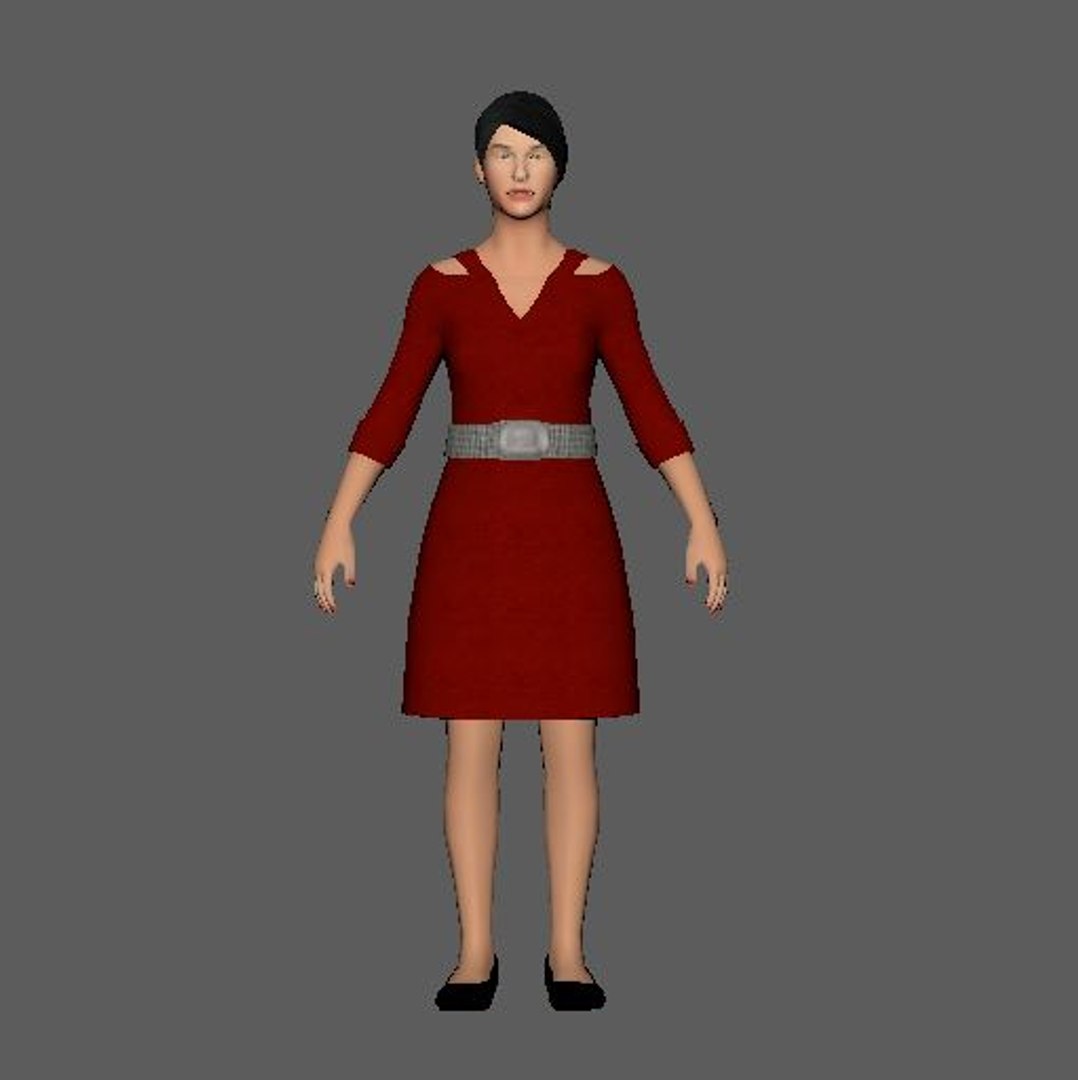 Female Rig Modeled 3D Model - TurboSquid 1288343