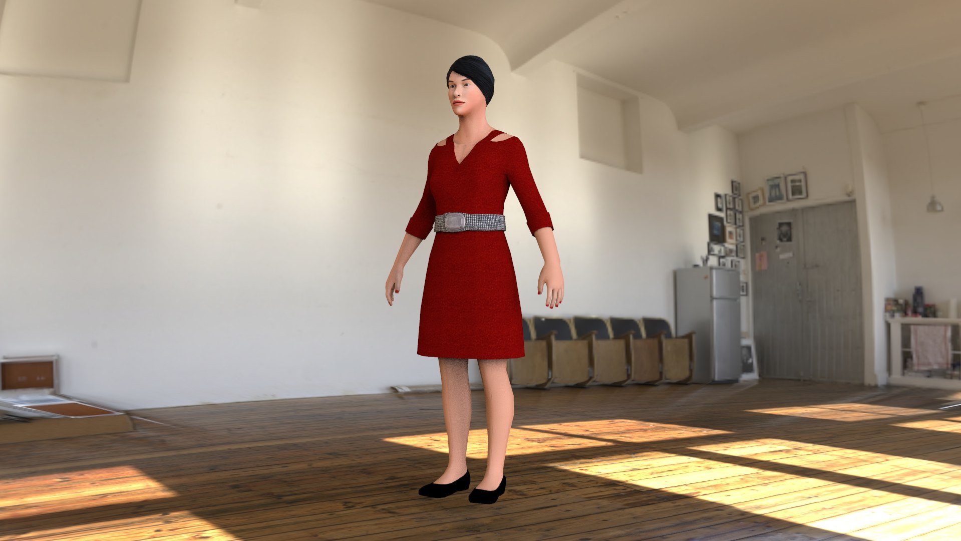 Female Rig Modeled 3D Model - TurboSquid 1288343