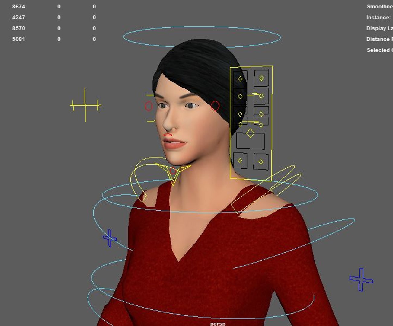 Female Rig Modeled 3D Model - TurboSquid 1288343