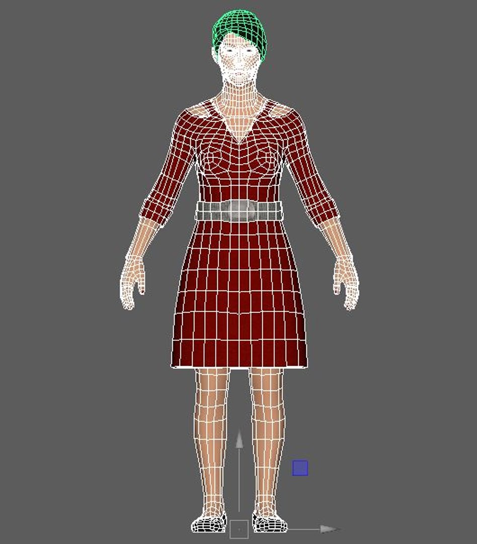 Female Rig Modeled 3D Model - TurboSquid 1288343