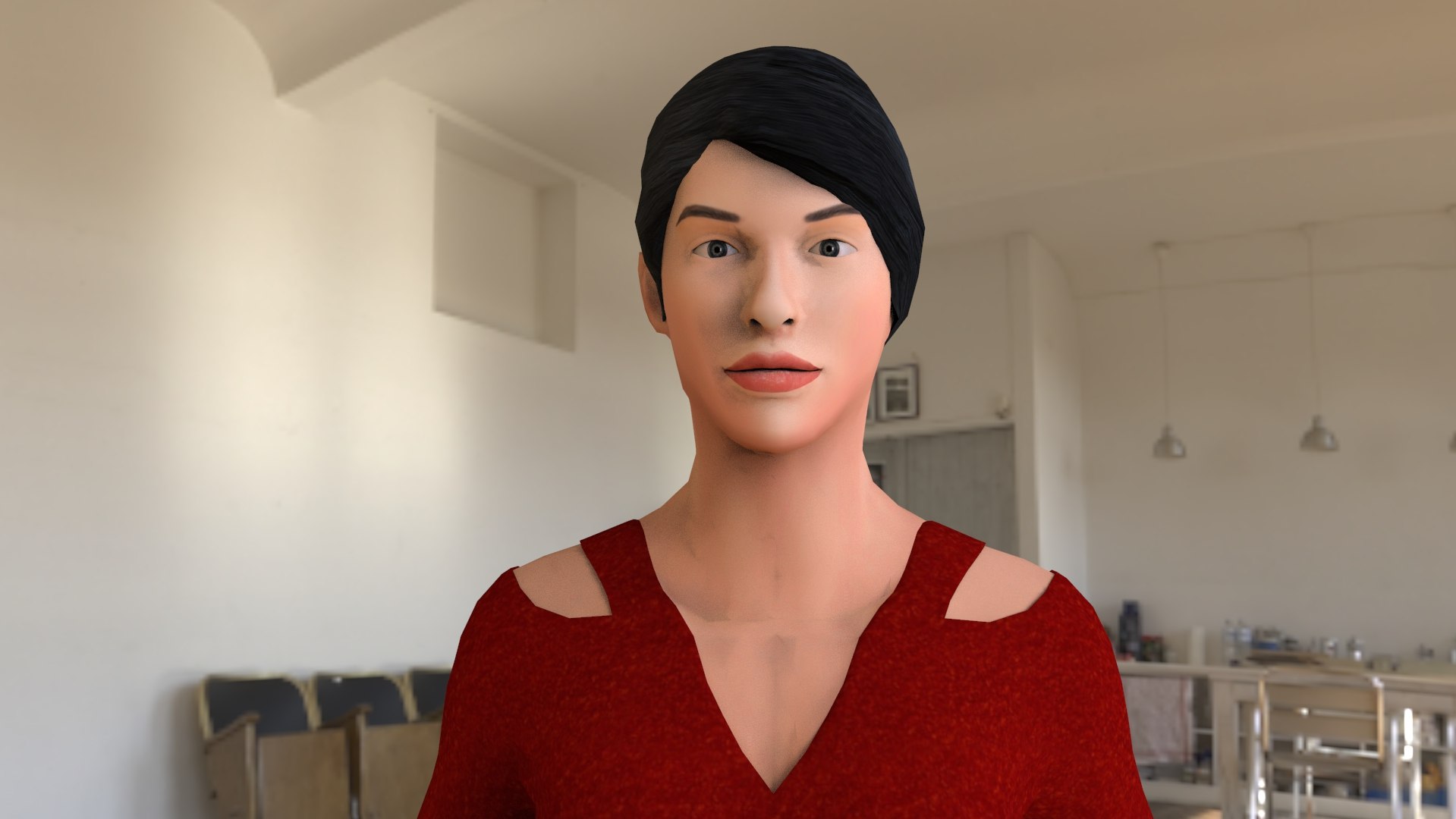 Female Rig Modeled 3D Model - TurboSquid 1288343