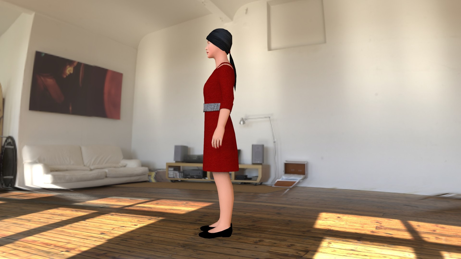 Female Rig Modeled 3D Model - TurboSquid 1288343