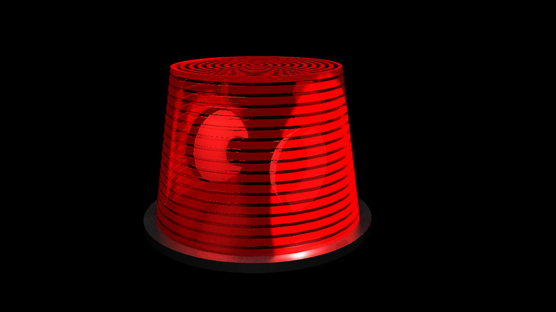 3D Red Emergency Light Model - TurboSquid 1716156
