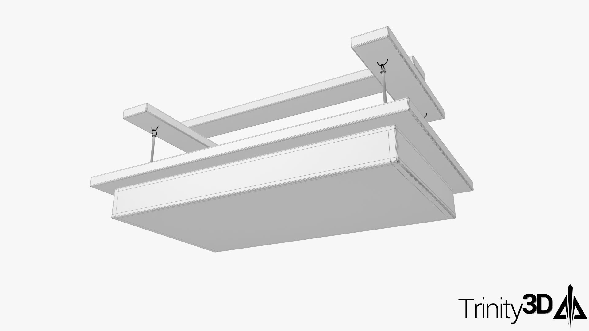 Boxy Hanging Lamp 3D Model - TurboSquid 1749079