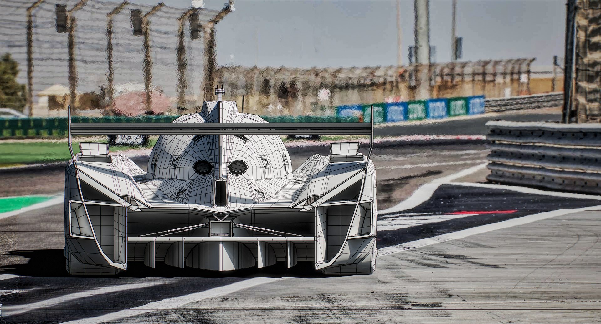 3D Alpine A424 WEC LMH Season 2024 Race Car White Mockup - TurboSquid ...