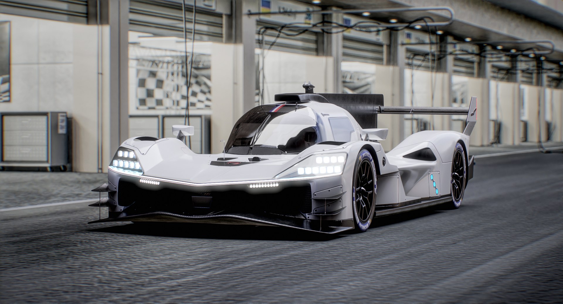 3D Alpine A424 WEC LMH Season 2024 Race Car White Mockup - TurboSquid ...