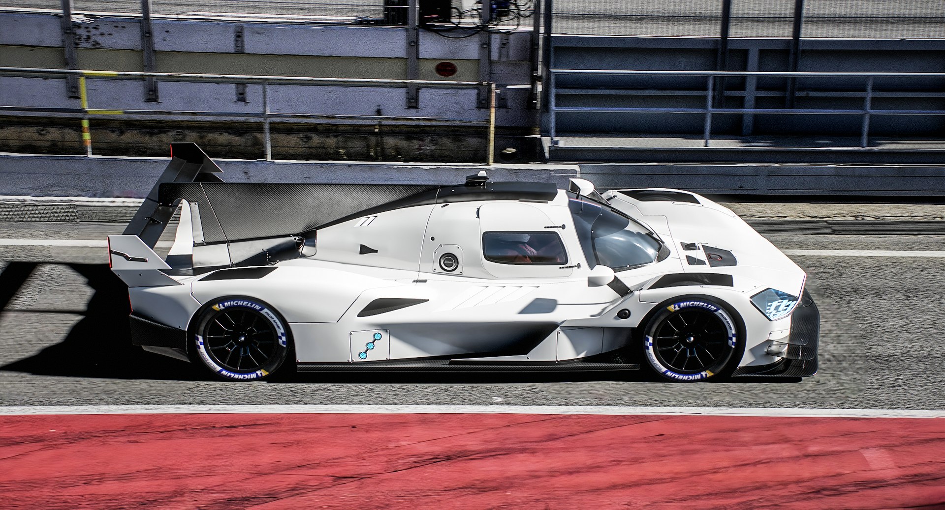 3D Alpine A424 WEC LMH Season 2024 Race Car White Mockup - TurboSquid ...