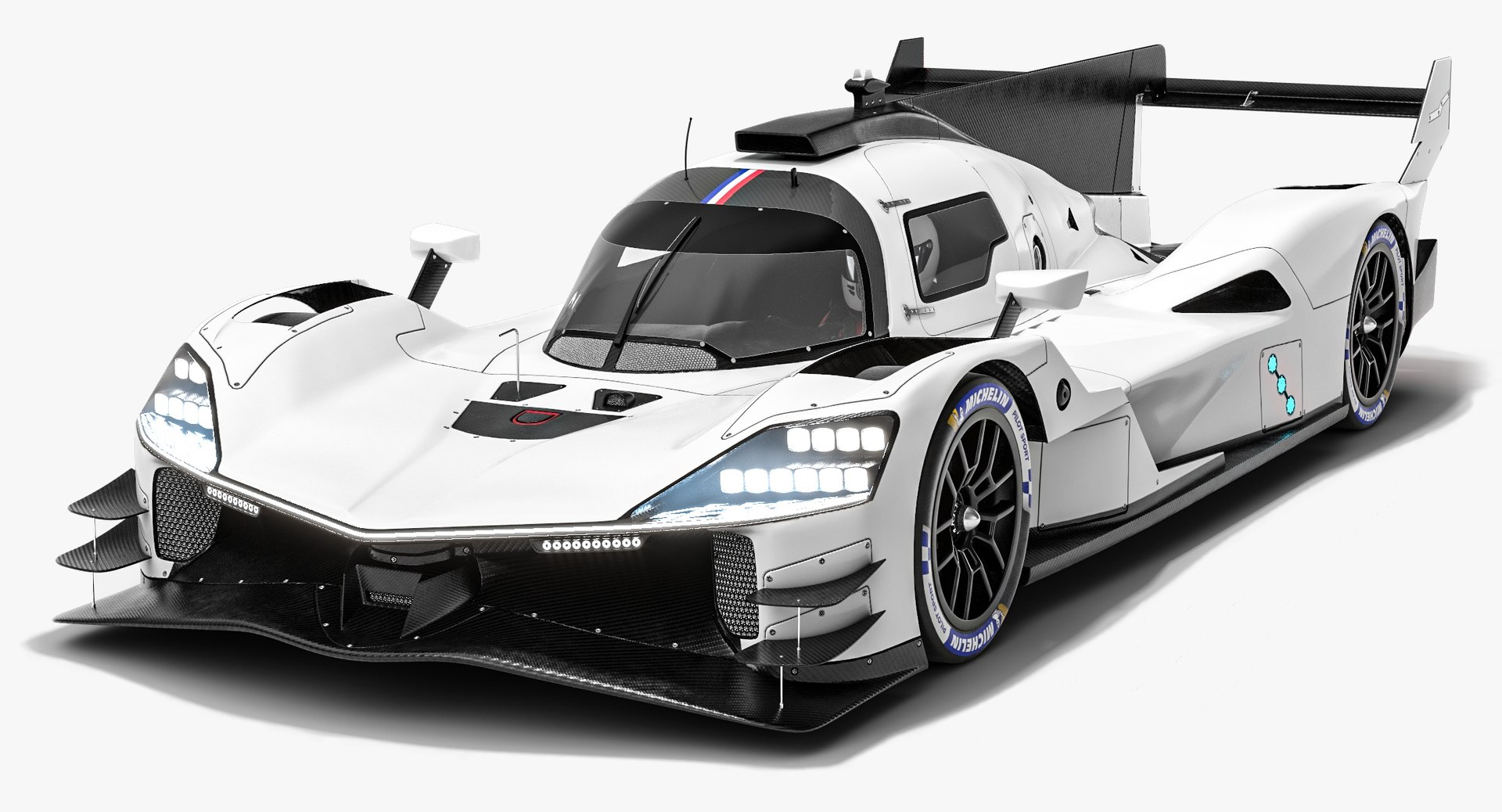 3D Alpine A424 WEC LMH Season 2024 Race Car White Mockup - TurboSquid ...