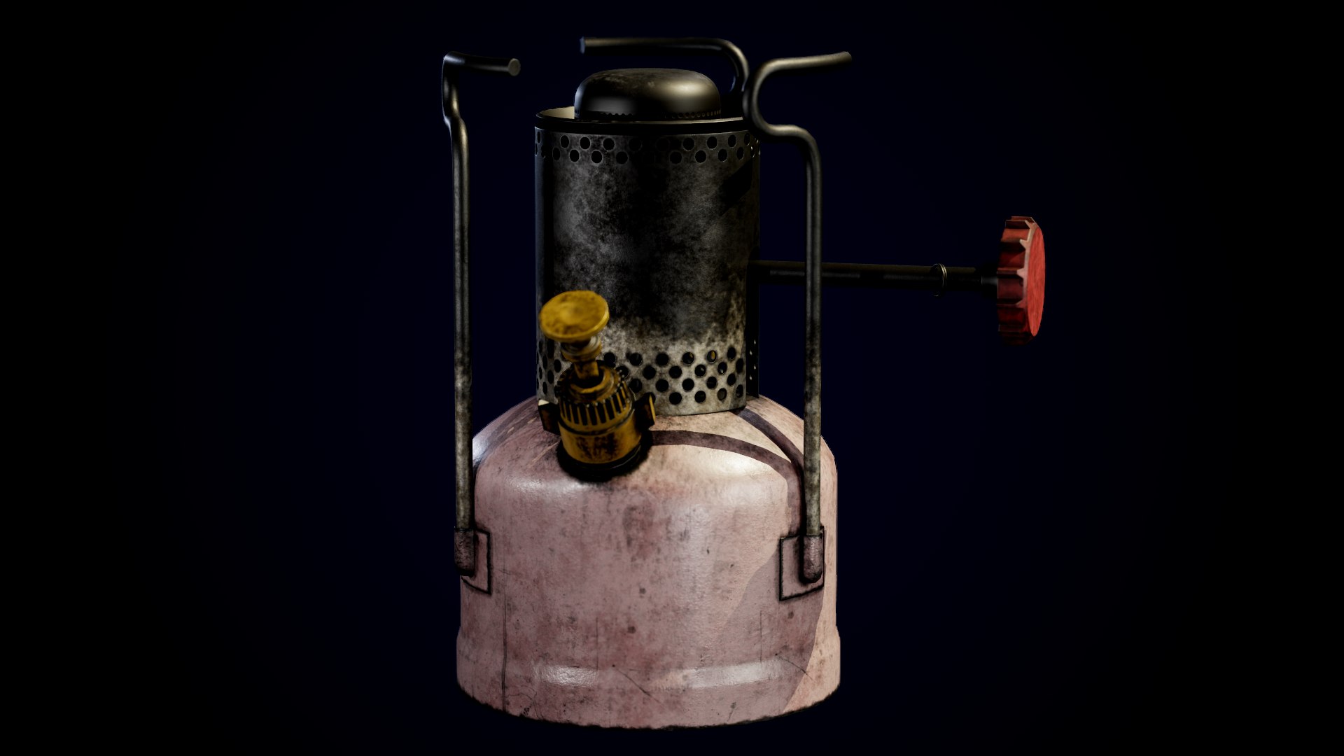 Old Kerosene Stove 3D Model - TurboSquid 2240940