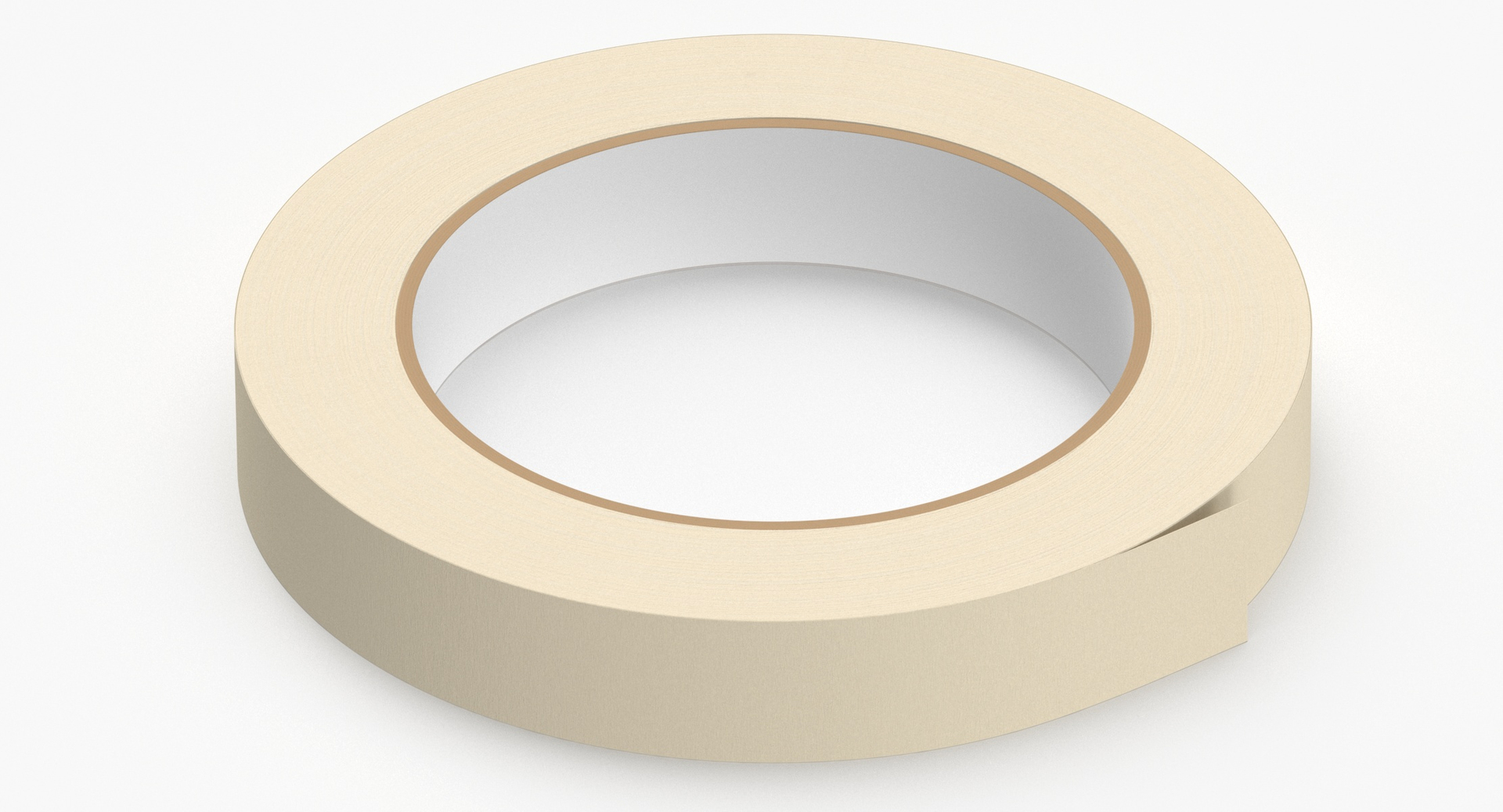 Masking Tape 2 Inch Beige And Blue 3D - TurboSquid 2098392