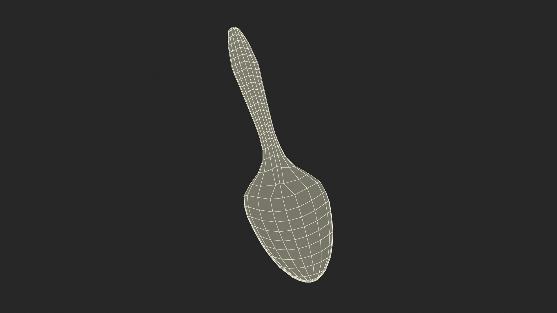Realistic Plastic Spoon 3D Model - TurboSquid 2199174