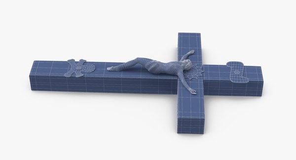 vampire hunter kit crucifix 3d model