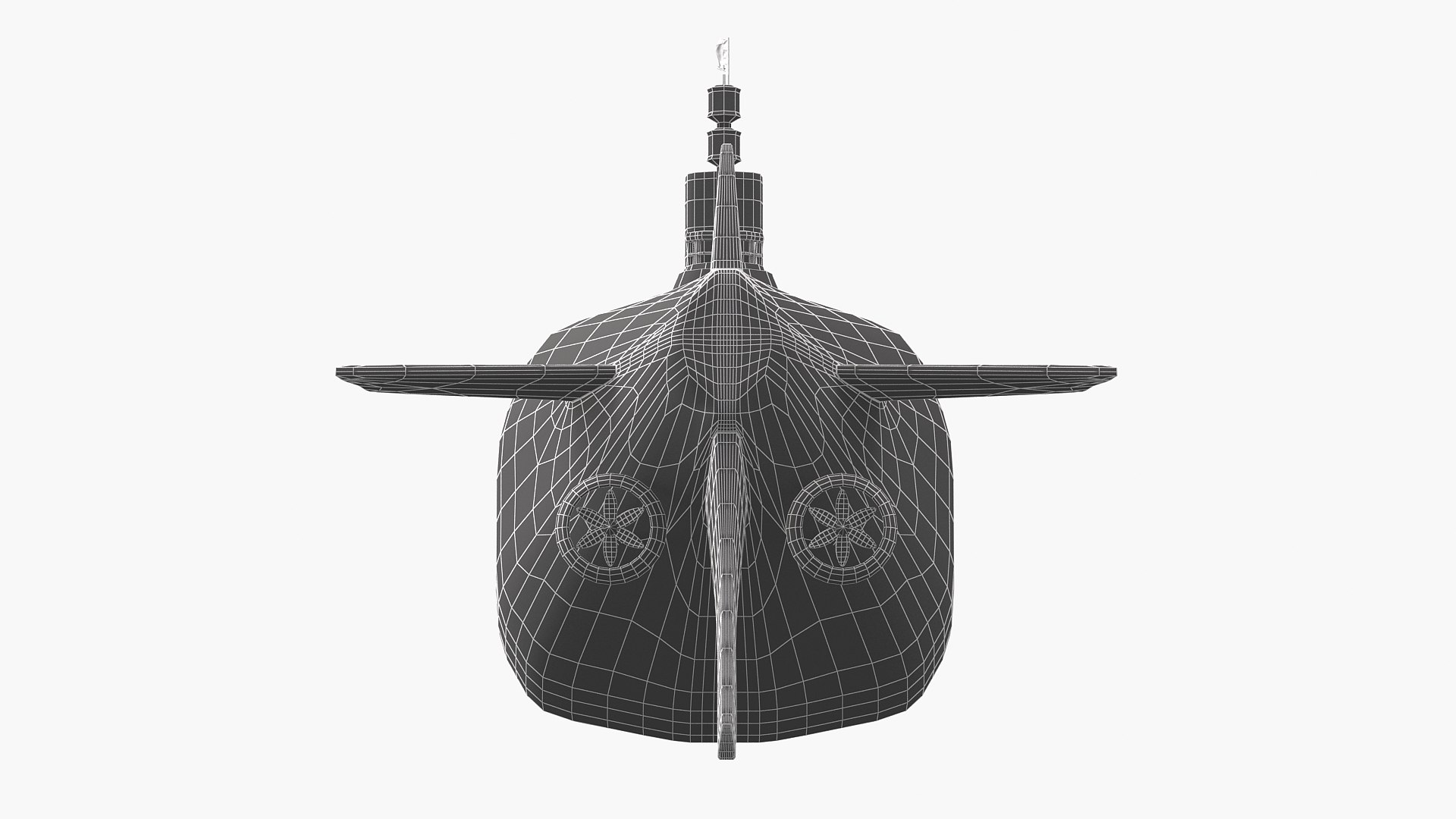 Submarine Warship Ship 3D Model - TurboSquid 1662399