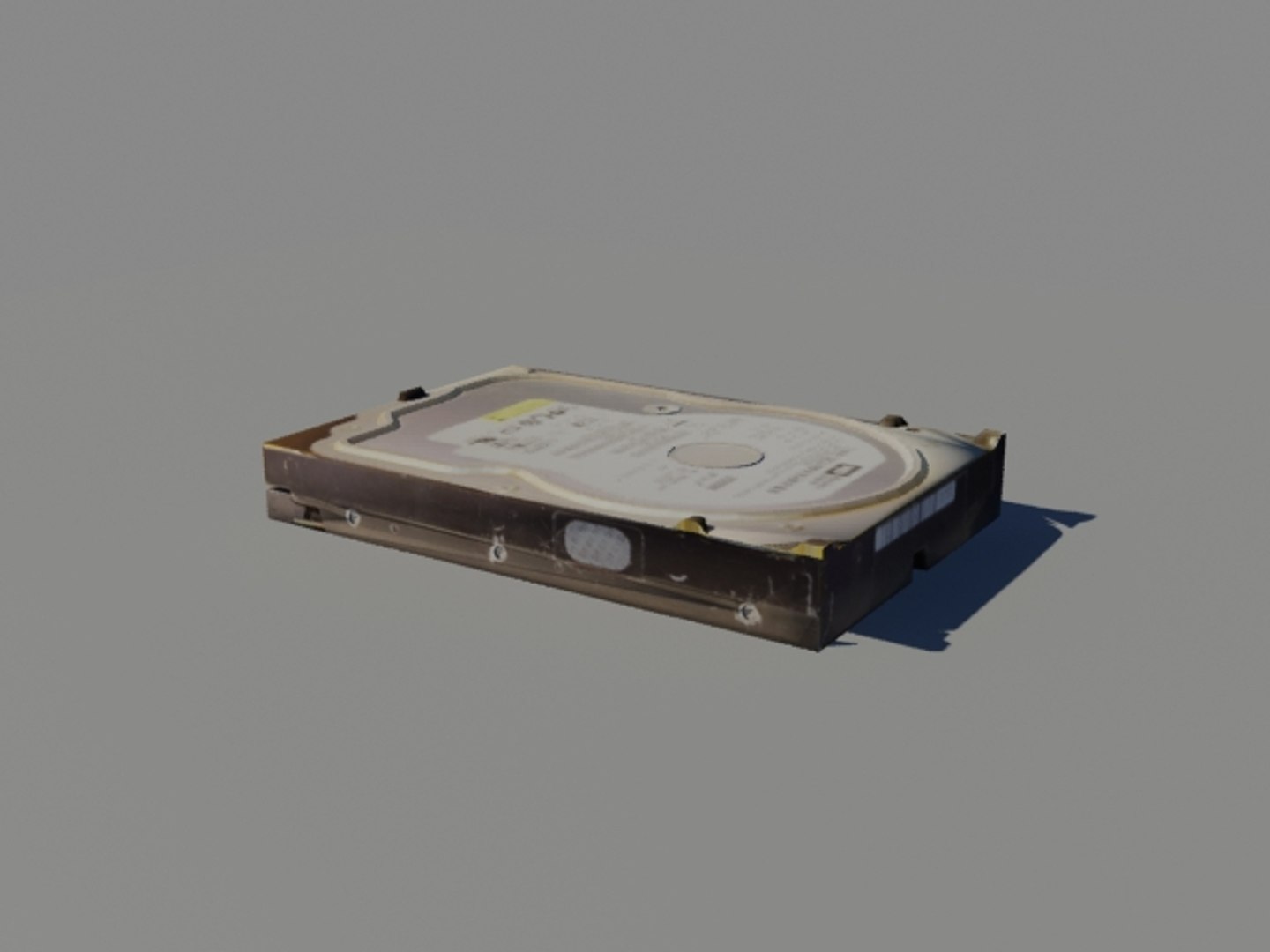 3d Model Hdd Hard Drive