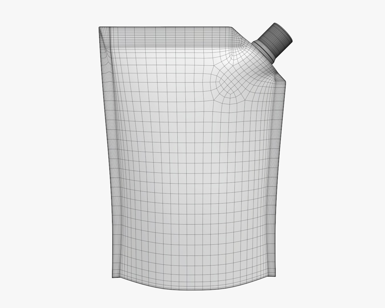 3D Model Pouch Spout Bag - TurboSquid 1426176