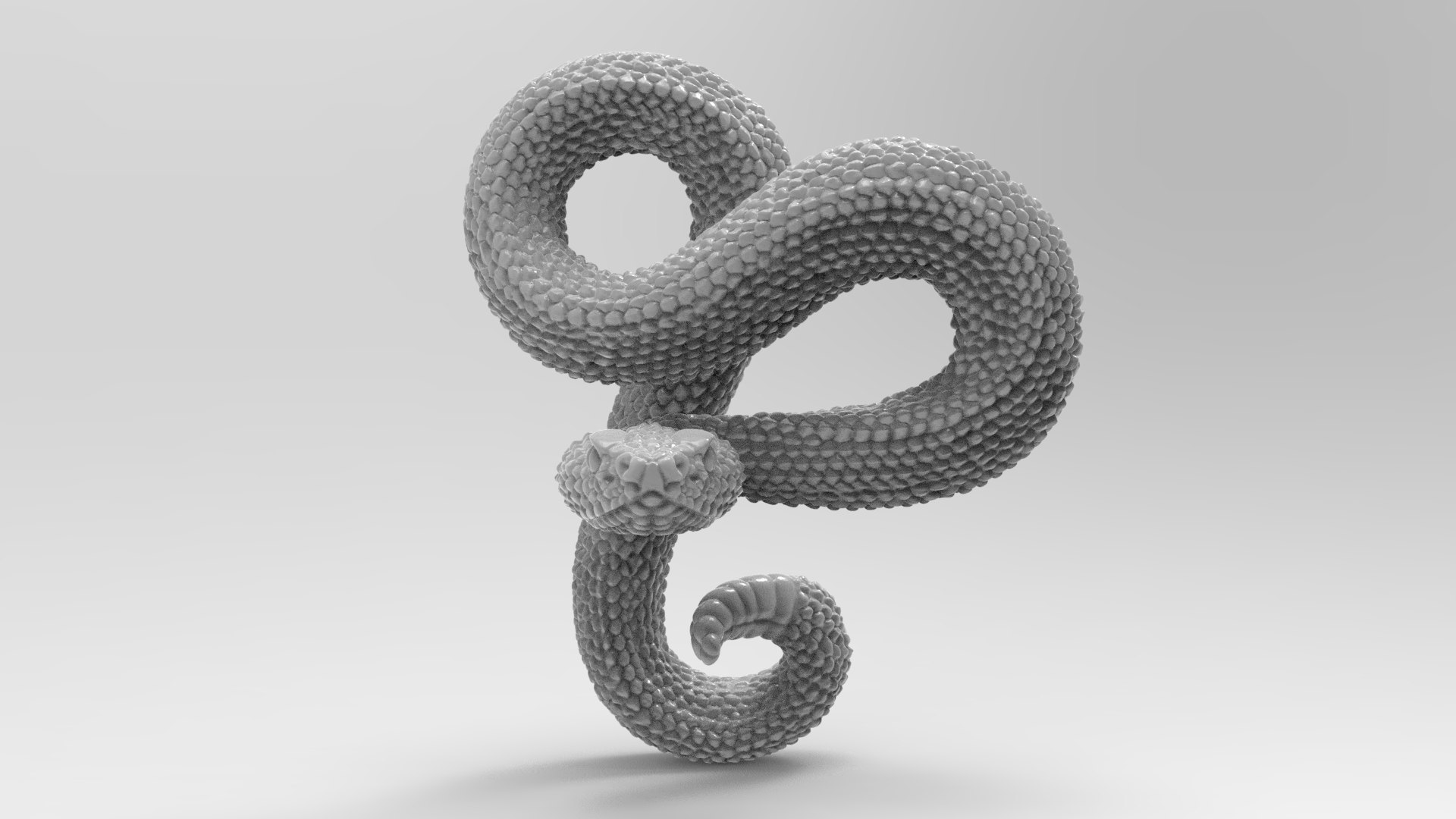 Rattlesnake Model - TurboSquid 2288616