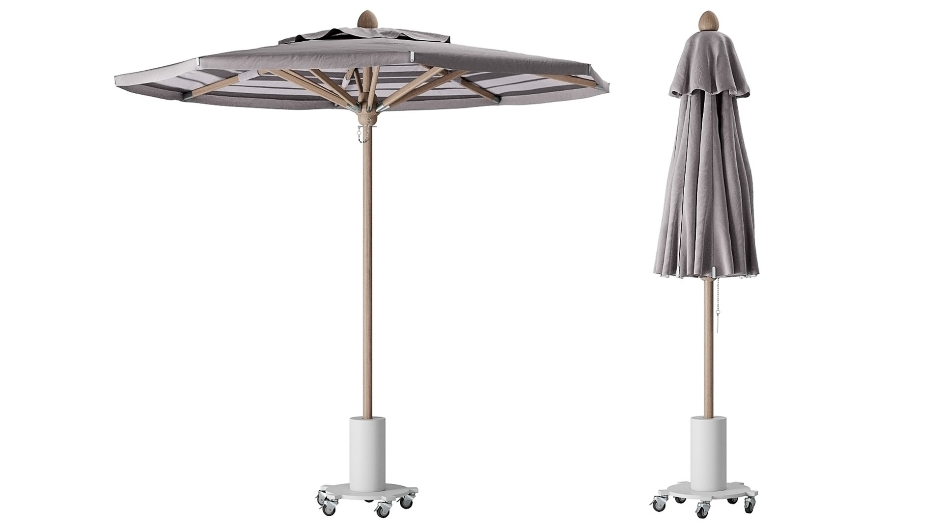 Sutherland furniture 9 Octagonal Umbrella 3D model - TurboSquid 2143691