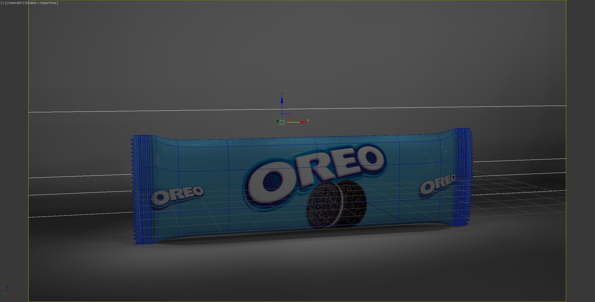 3D Ticky Pack Biscuit - TurboSquid 1457297