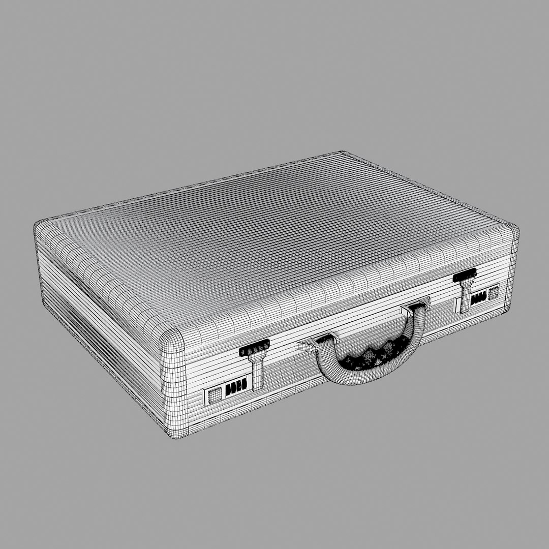 3d Model Aluminium Case