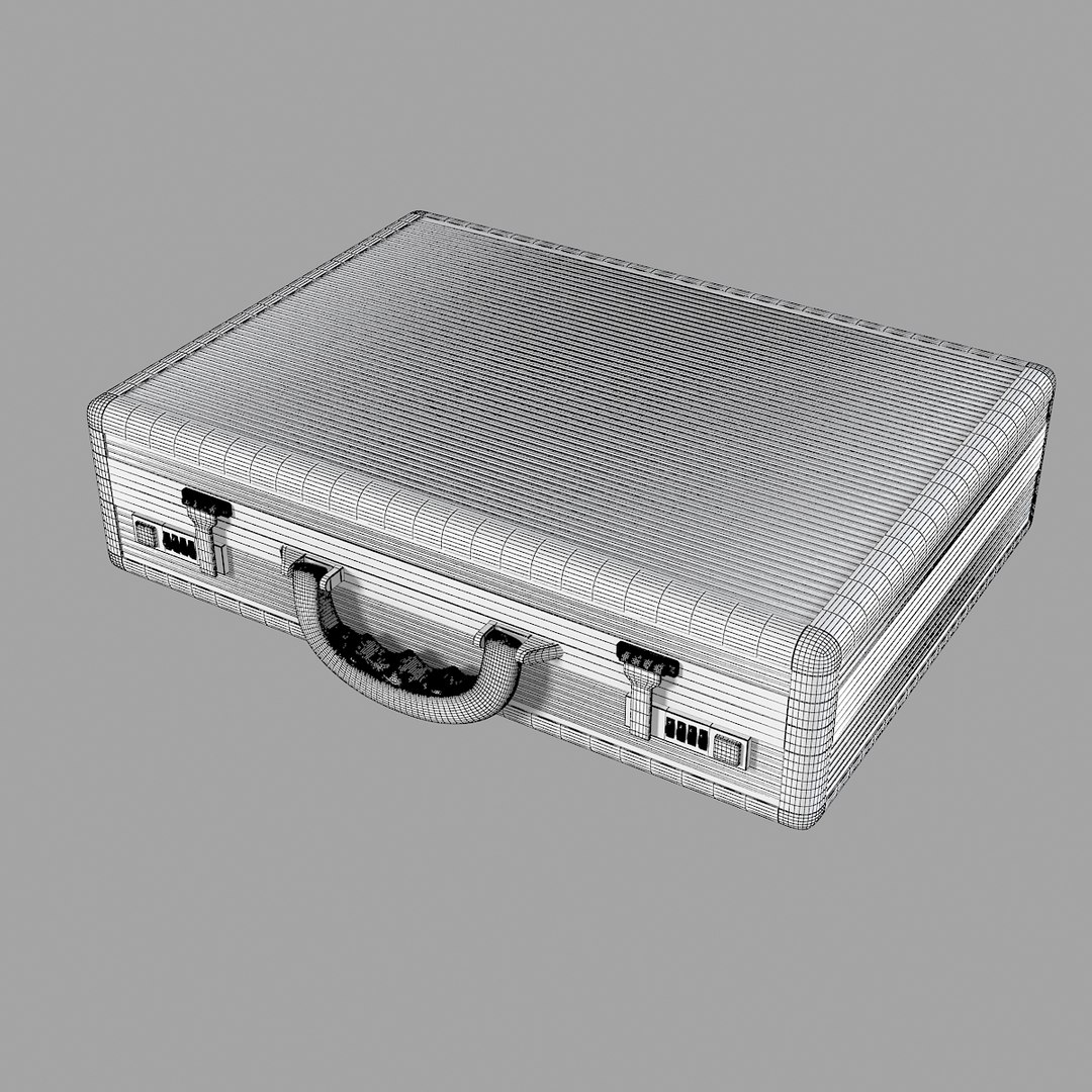3d Model Aluminium Case