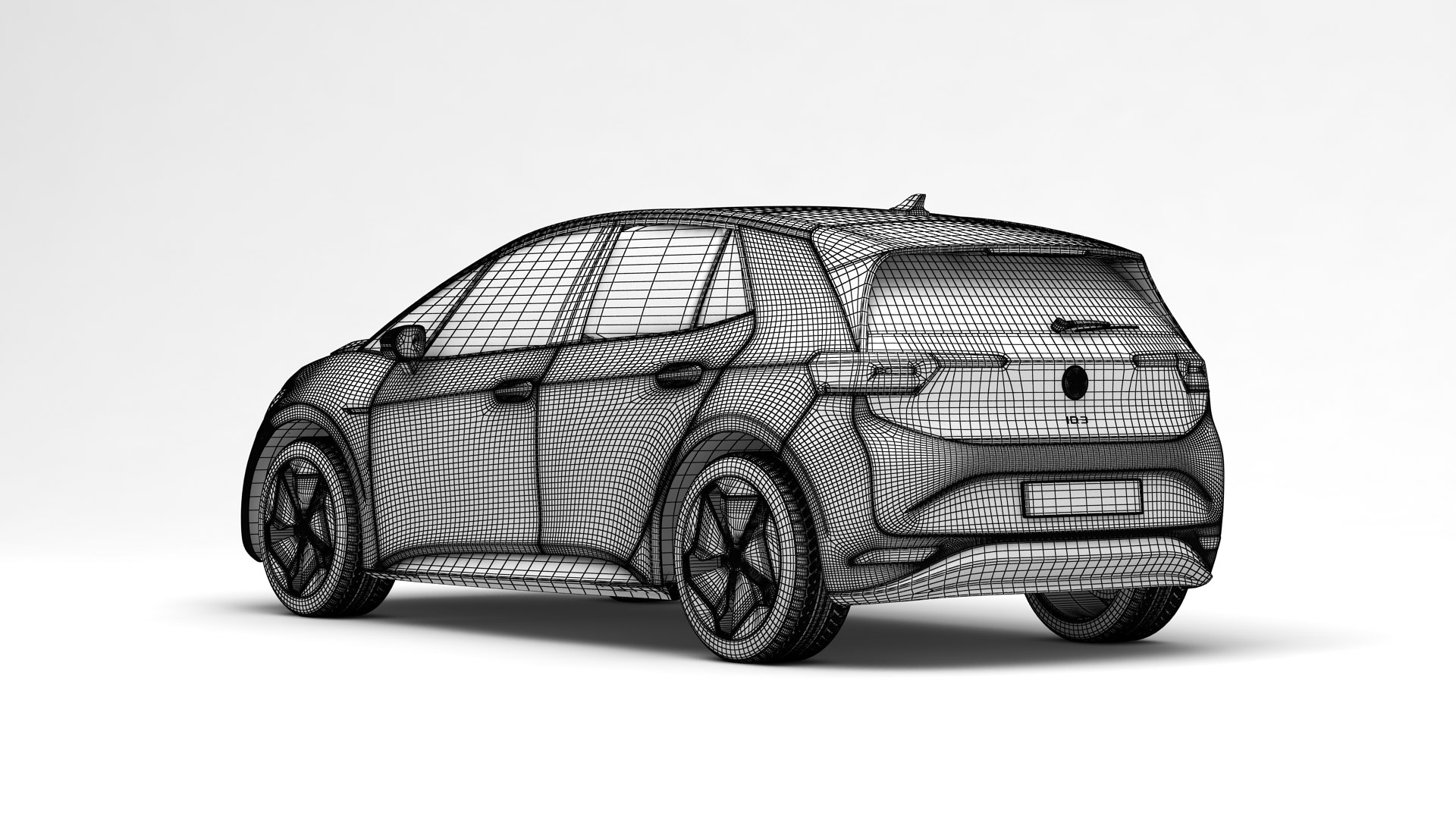 Volkswagen ID 3 Pro 2021 3D Model - TurboSquid 1838596
