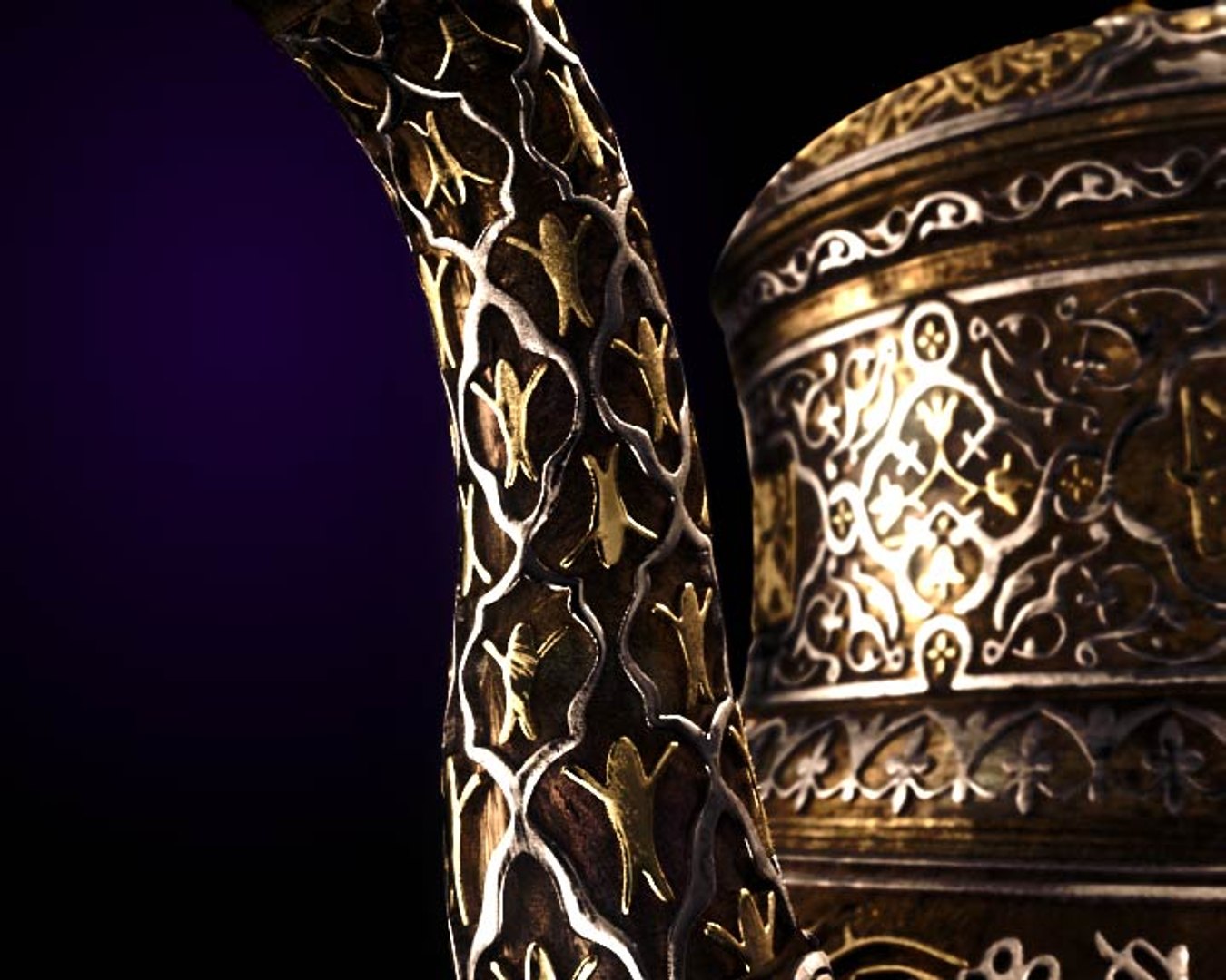 3d Islamic Jug