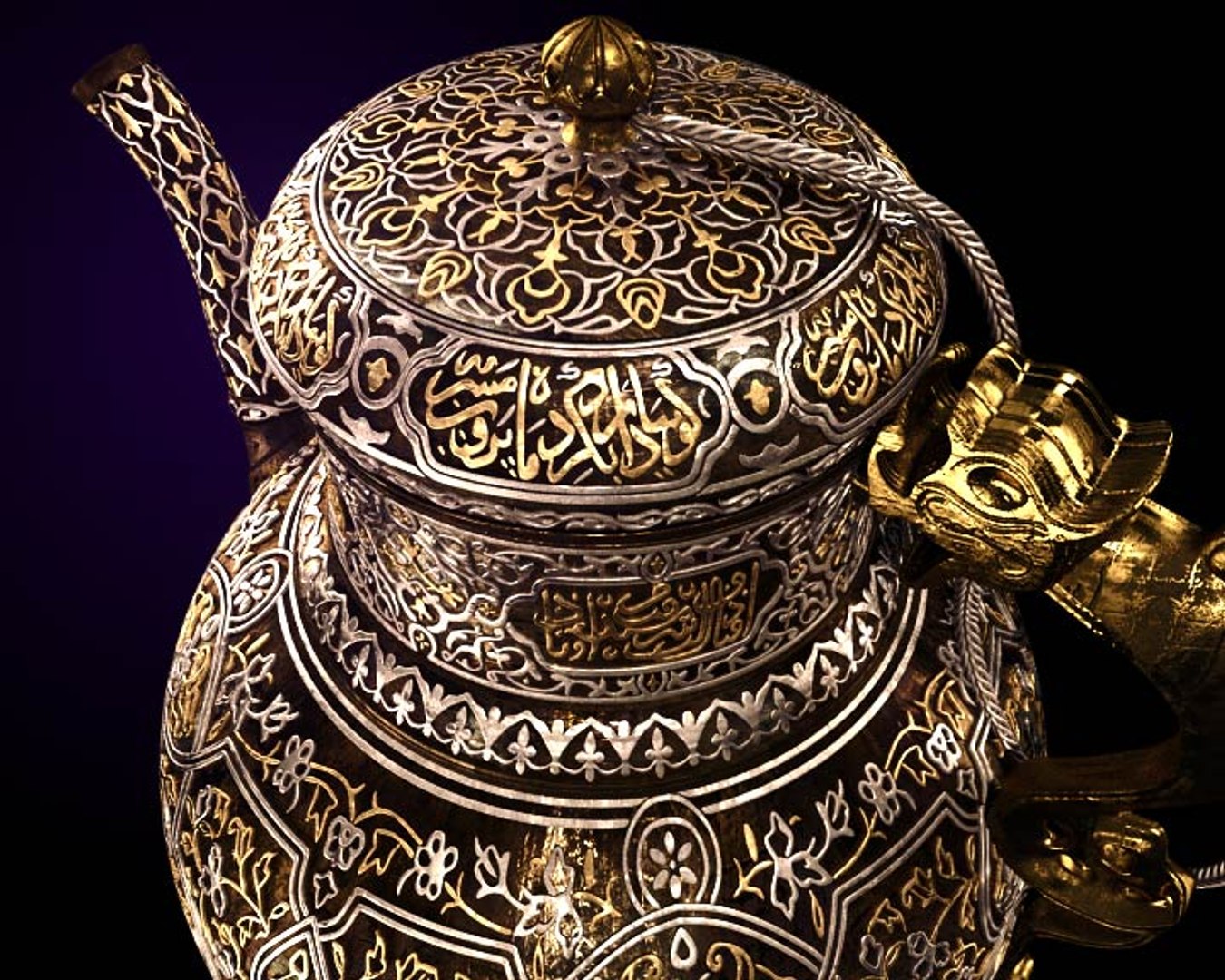3d Islamic Jug