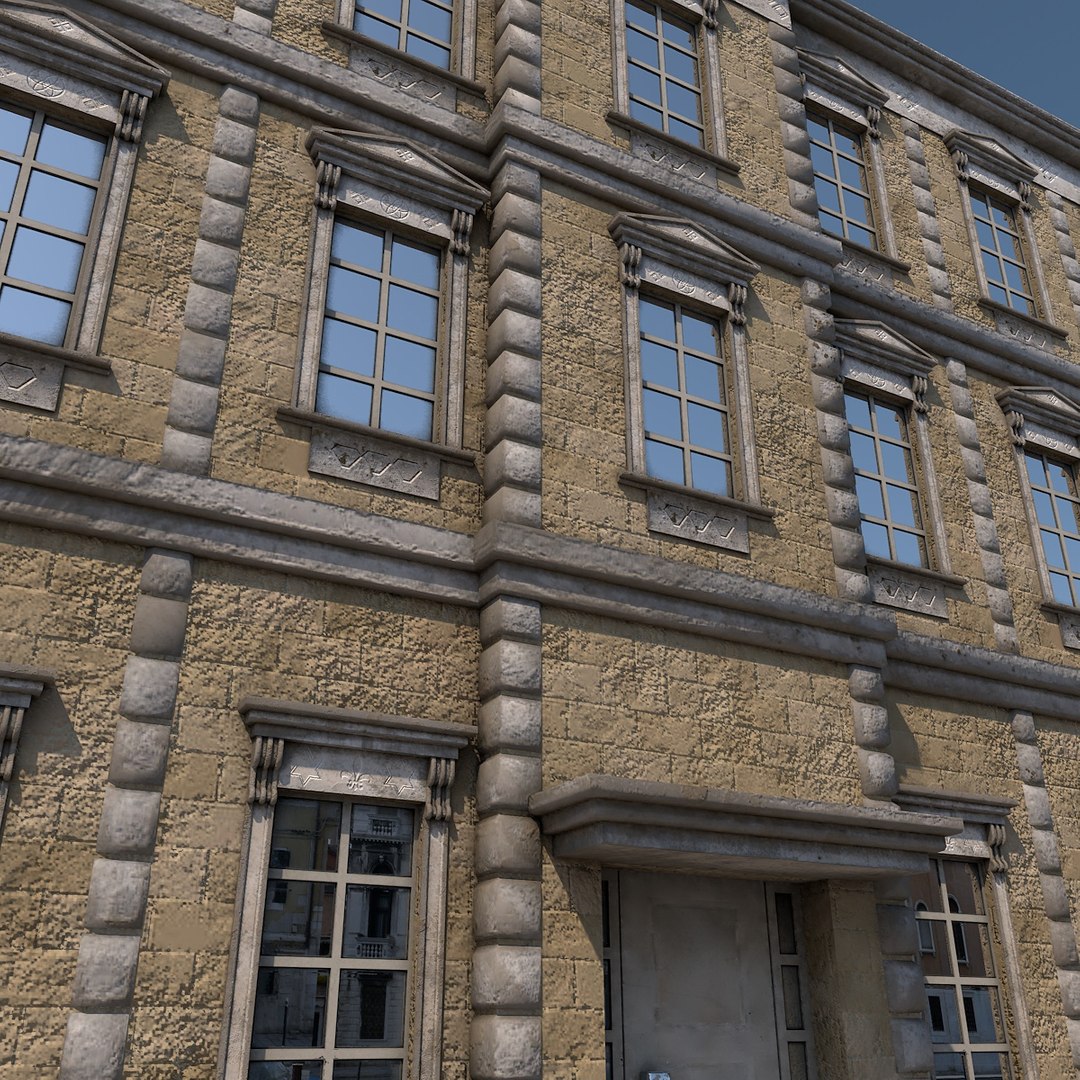 3D Street Scene Model - TurboSquid 1280228