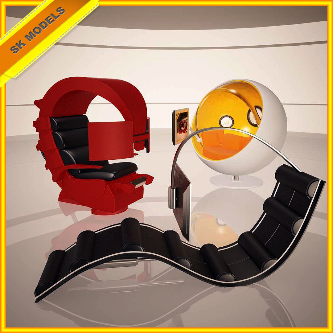 3d Model Modern - Hi-tech Work