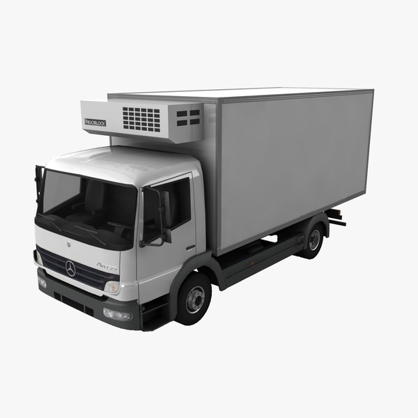 Refrigerator Truck 3D Models for Download | TurboSquid