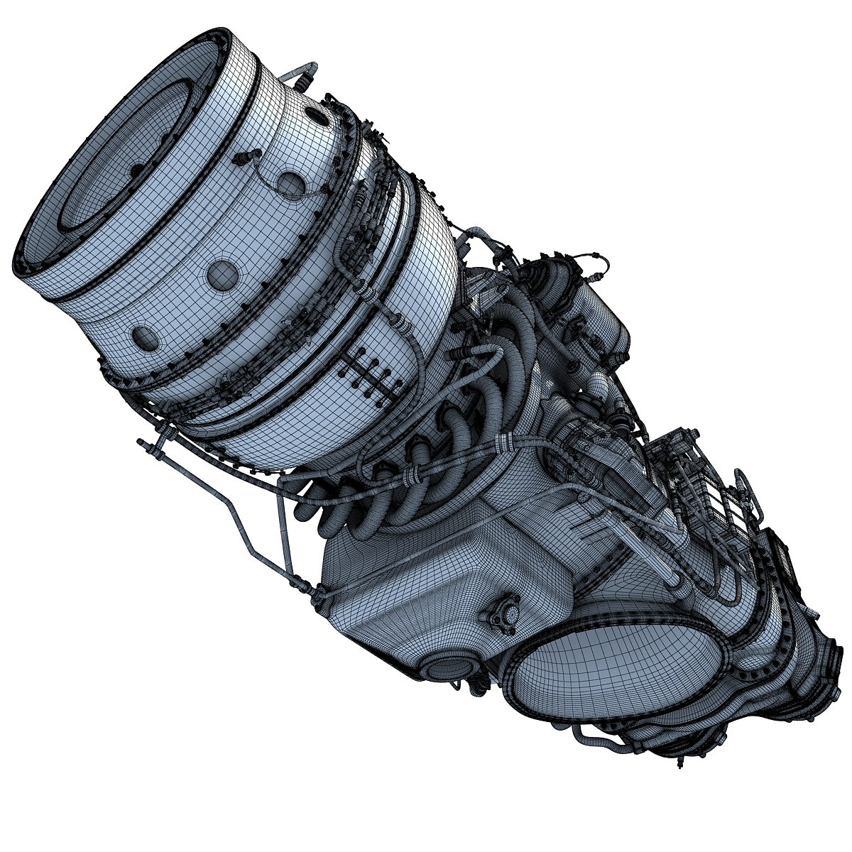 3D turboprop engine model - TurboSquid 1175089