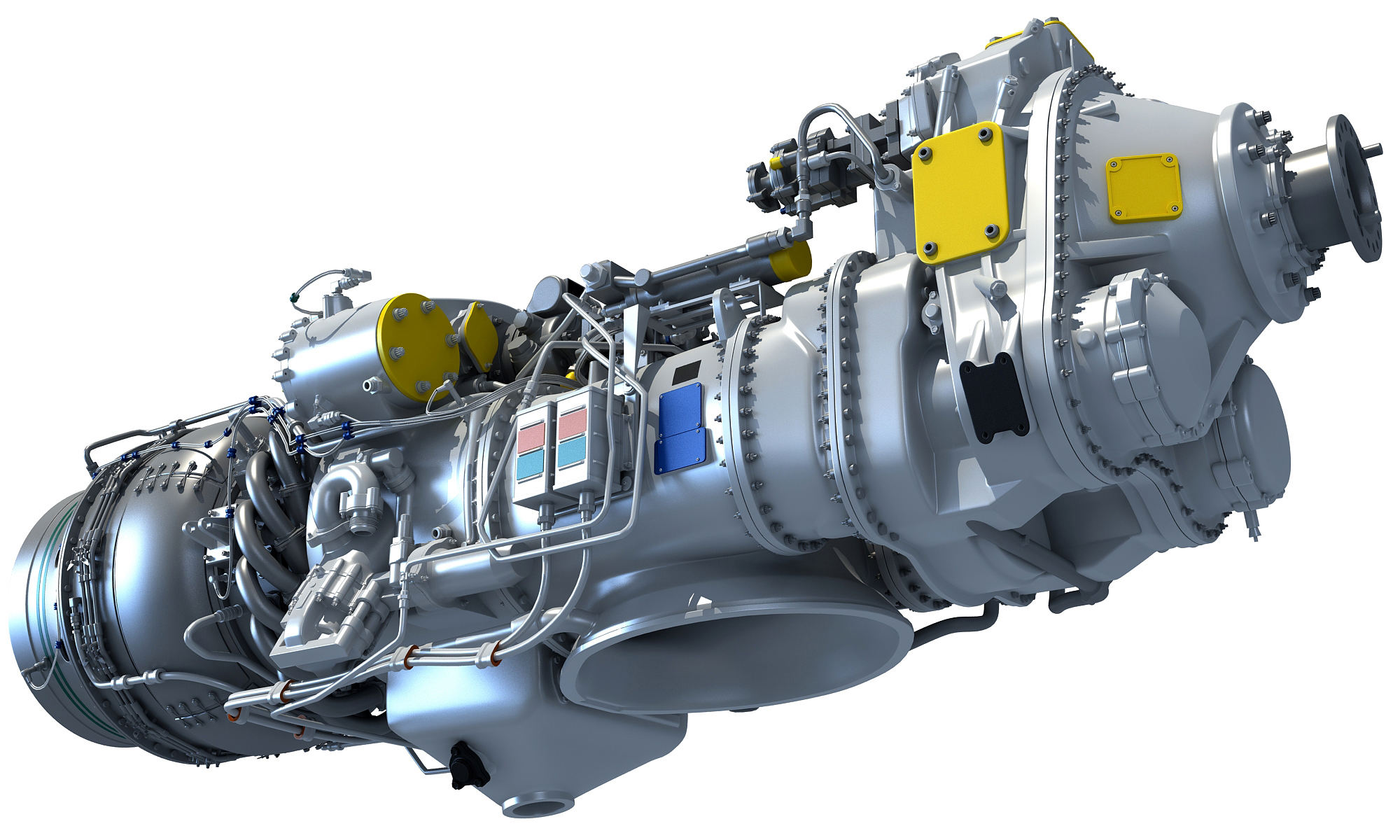 3D turboprop engine model - TurboSquid 1175089