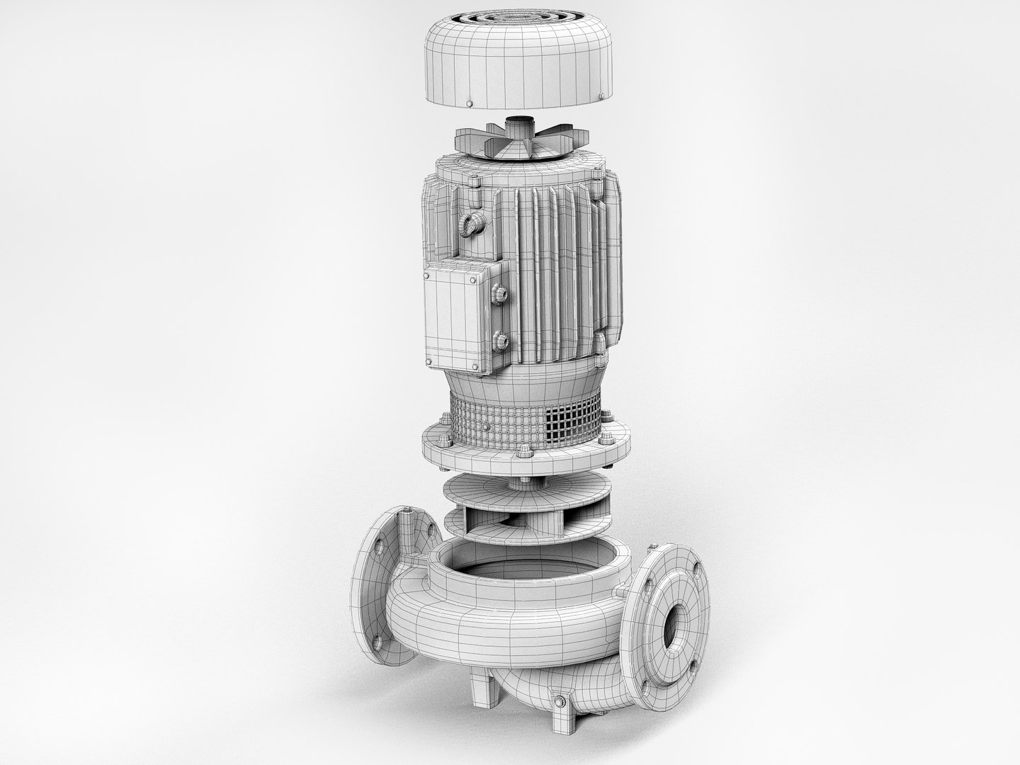 Pump Centrifugal Grz And Vrt 3D Model - TurboSquid 2190686