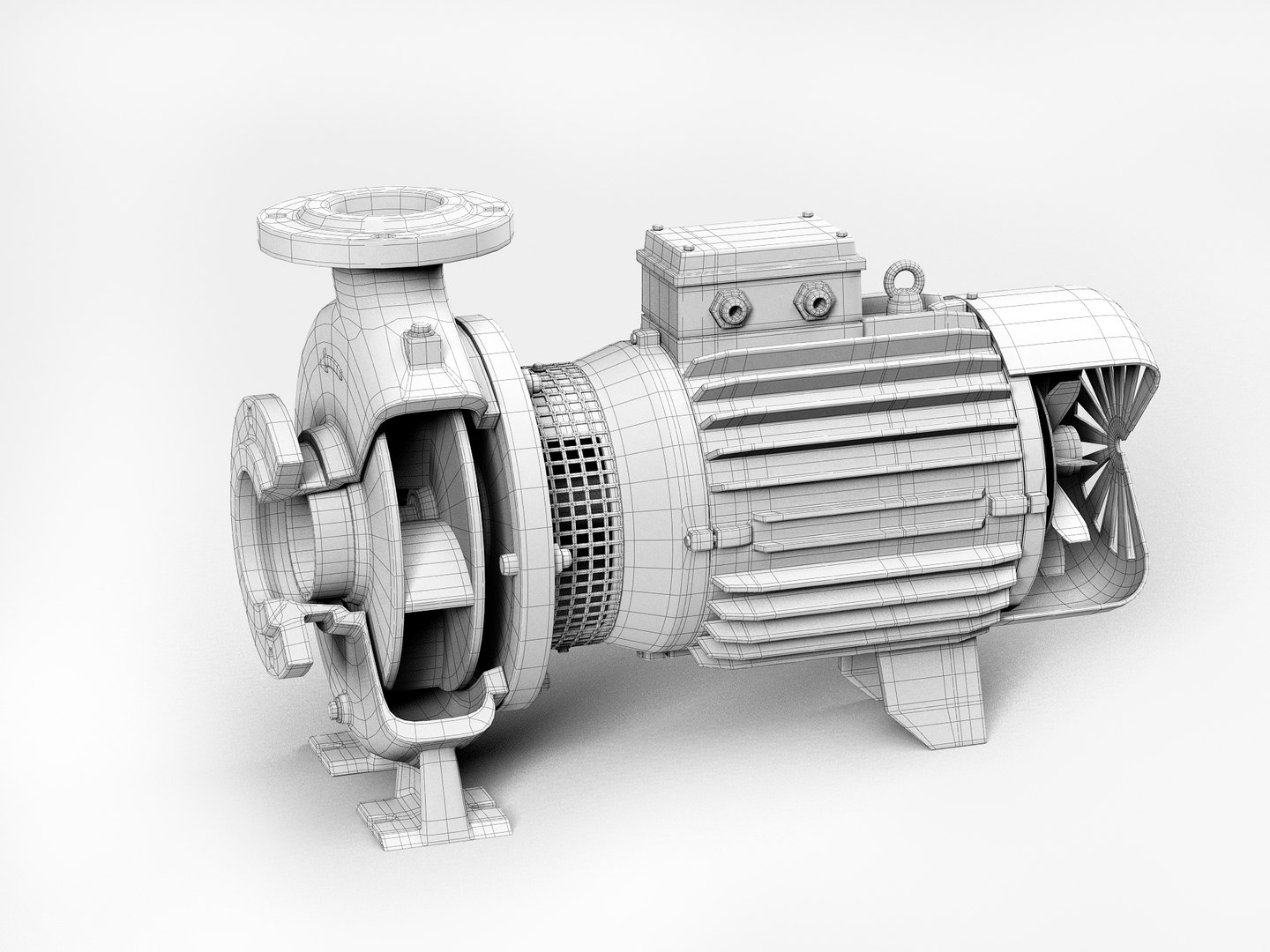 Pump Centrifugal Grz And Vrt 3D Model - TurboSquid 2190686