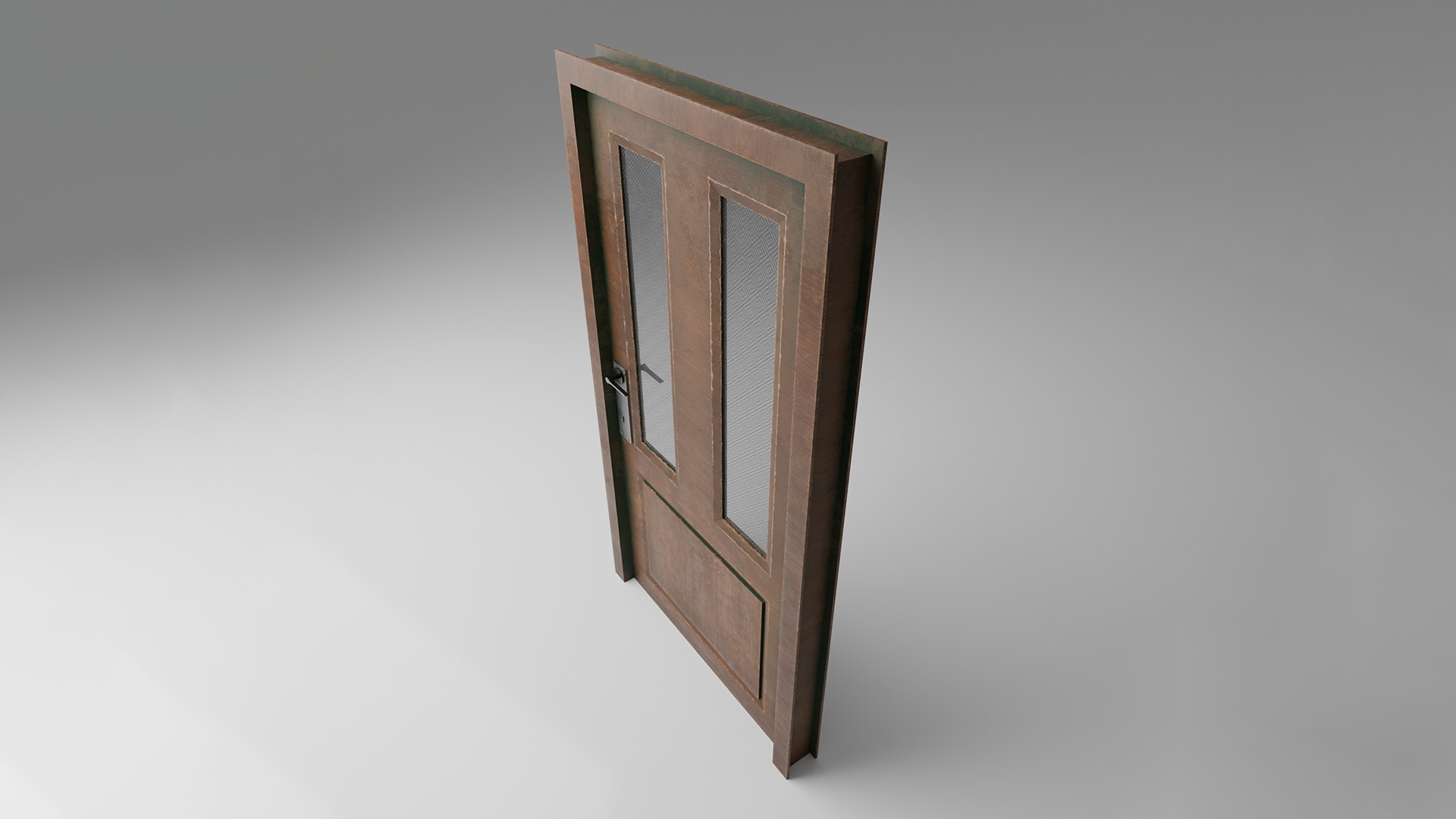 Old Dirty Wooden Door 3D Model - TurboSquid 2297981