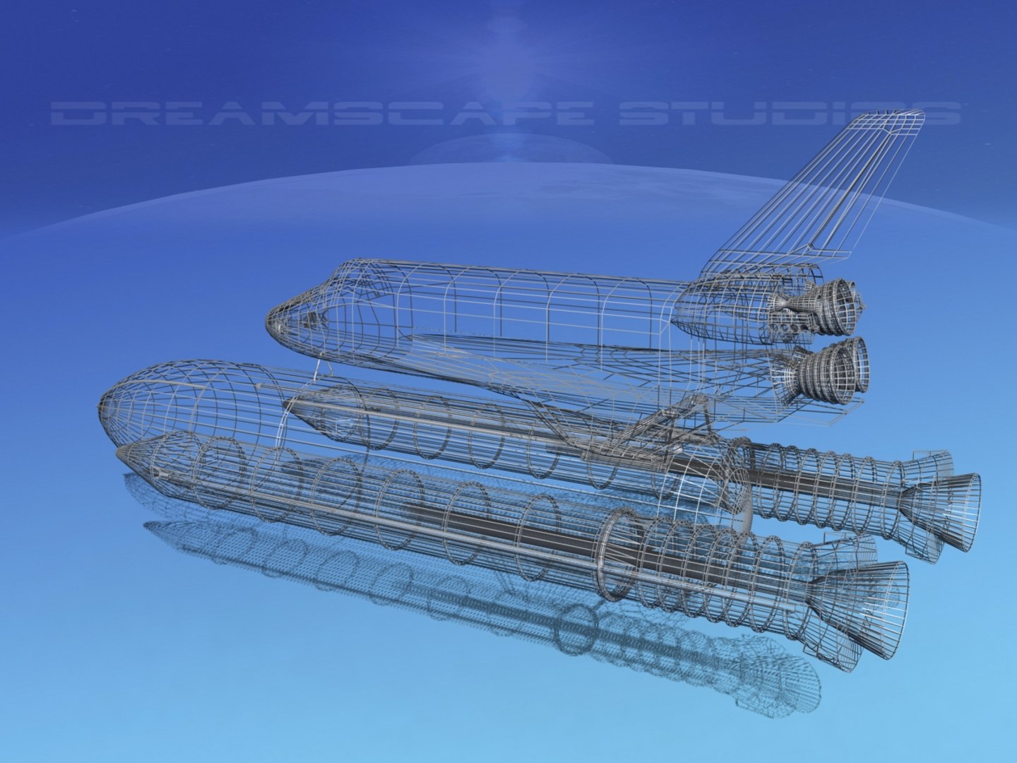 3d Launch Space Shuttle