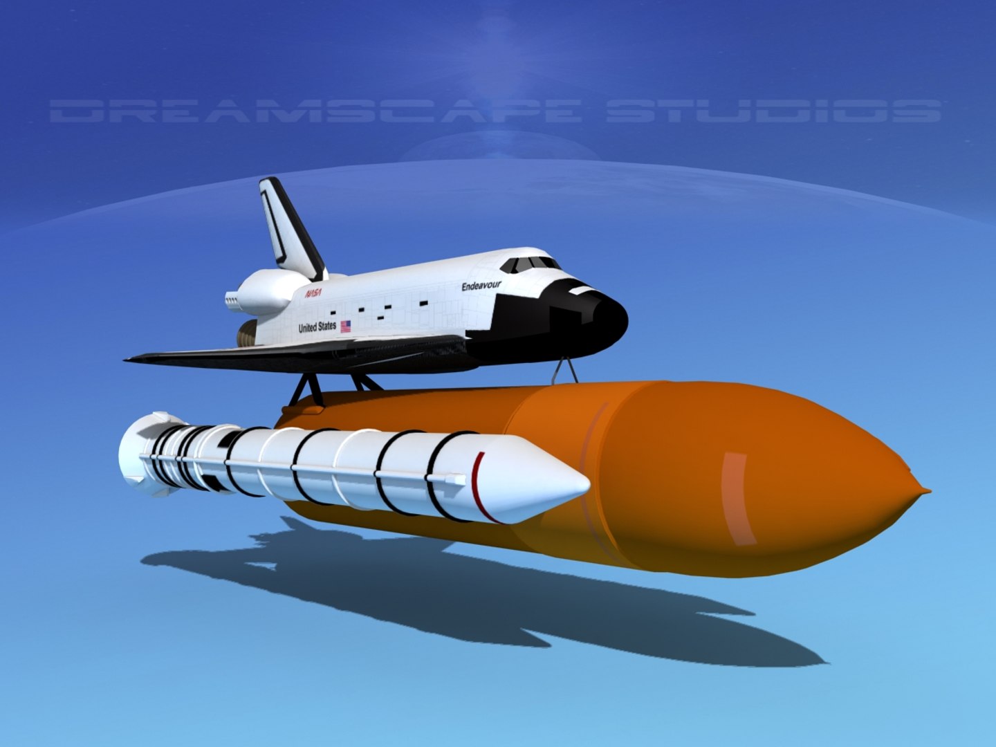 3d Launch Space Shuttle