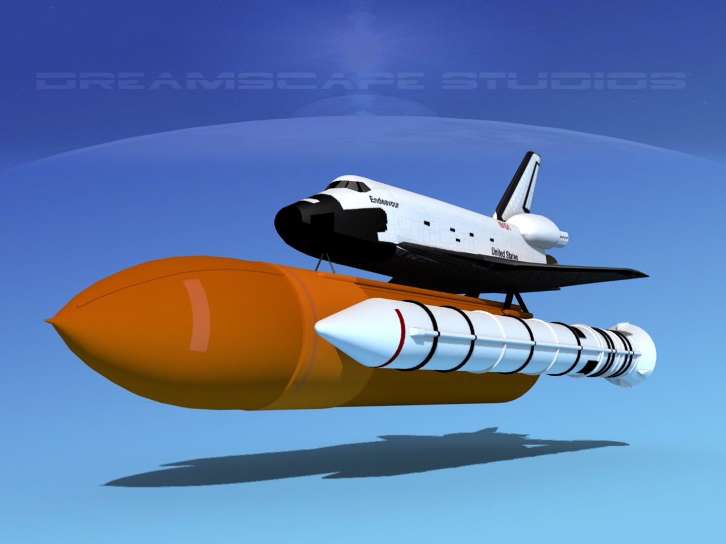 3d Launch Space Shuttle