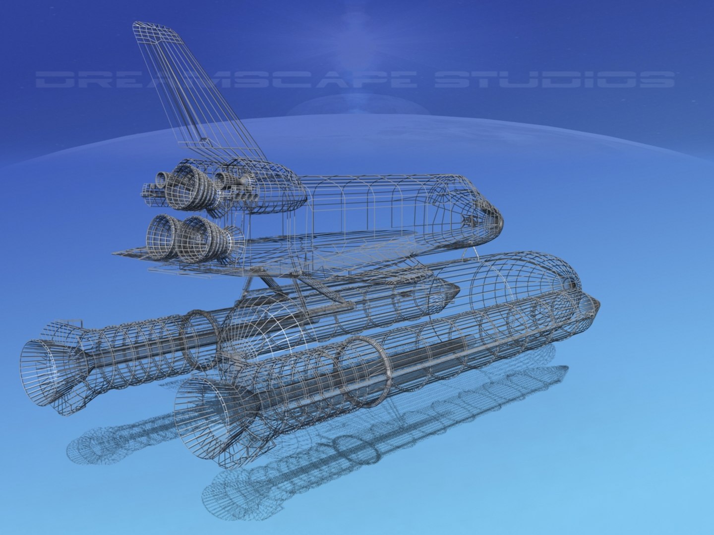 3d Launch Space Shuttle