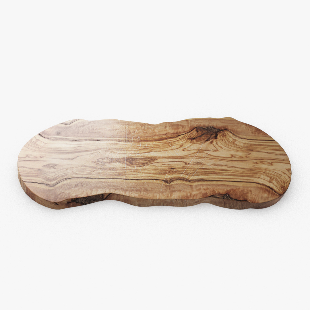3D Model Chopping Board Wood - TurboSquid 1396313