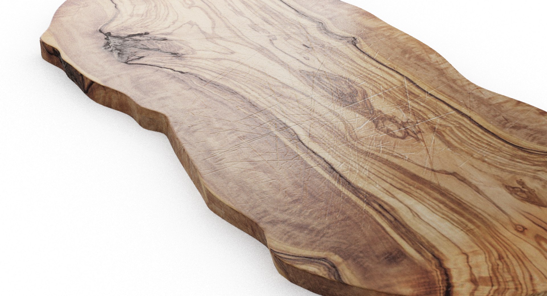 3D Model Chopping Board Wood - TurboSquid 1396313