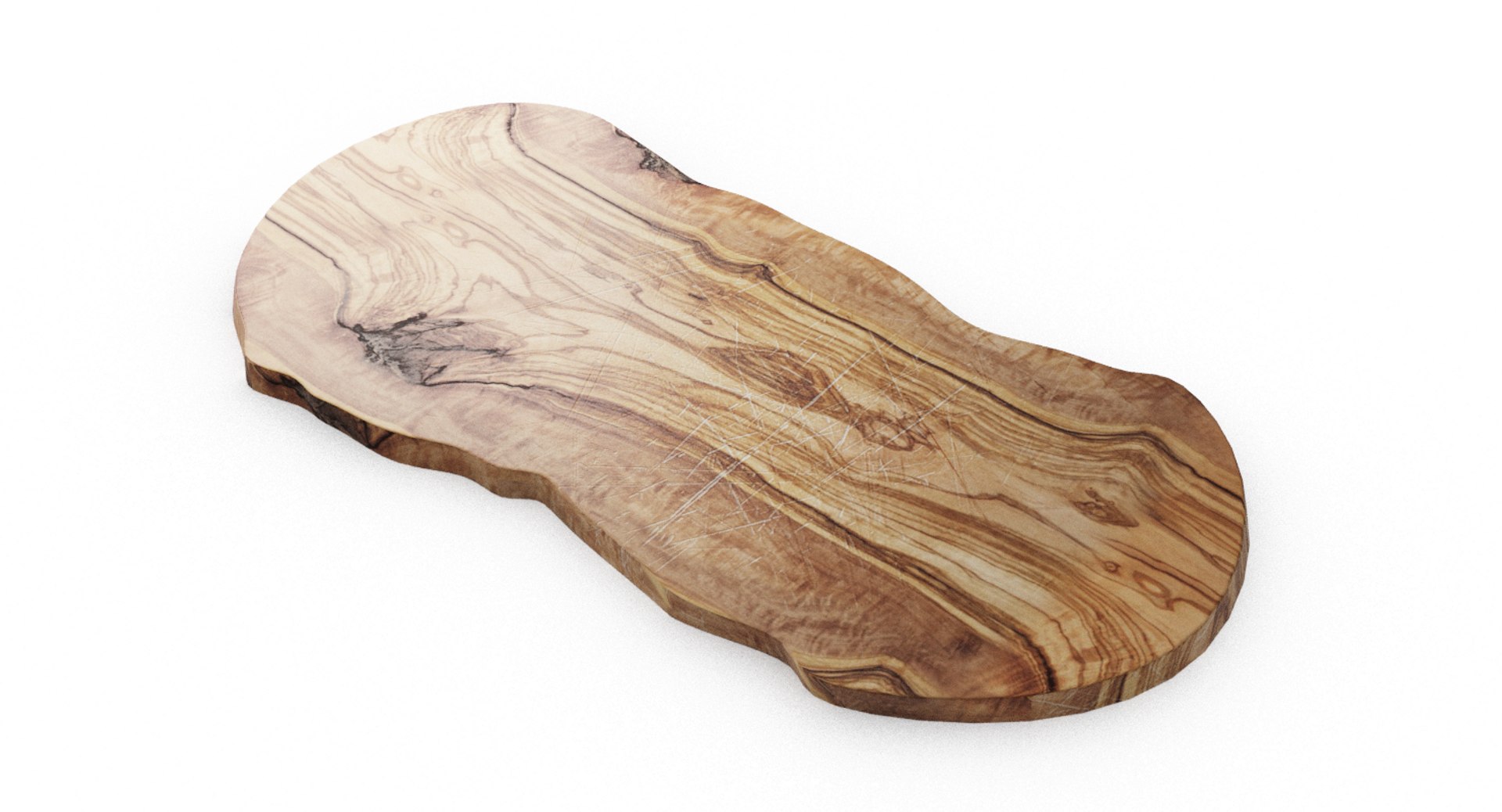 3D Model Chopping Board Wood - TurboSquid 1396313
